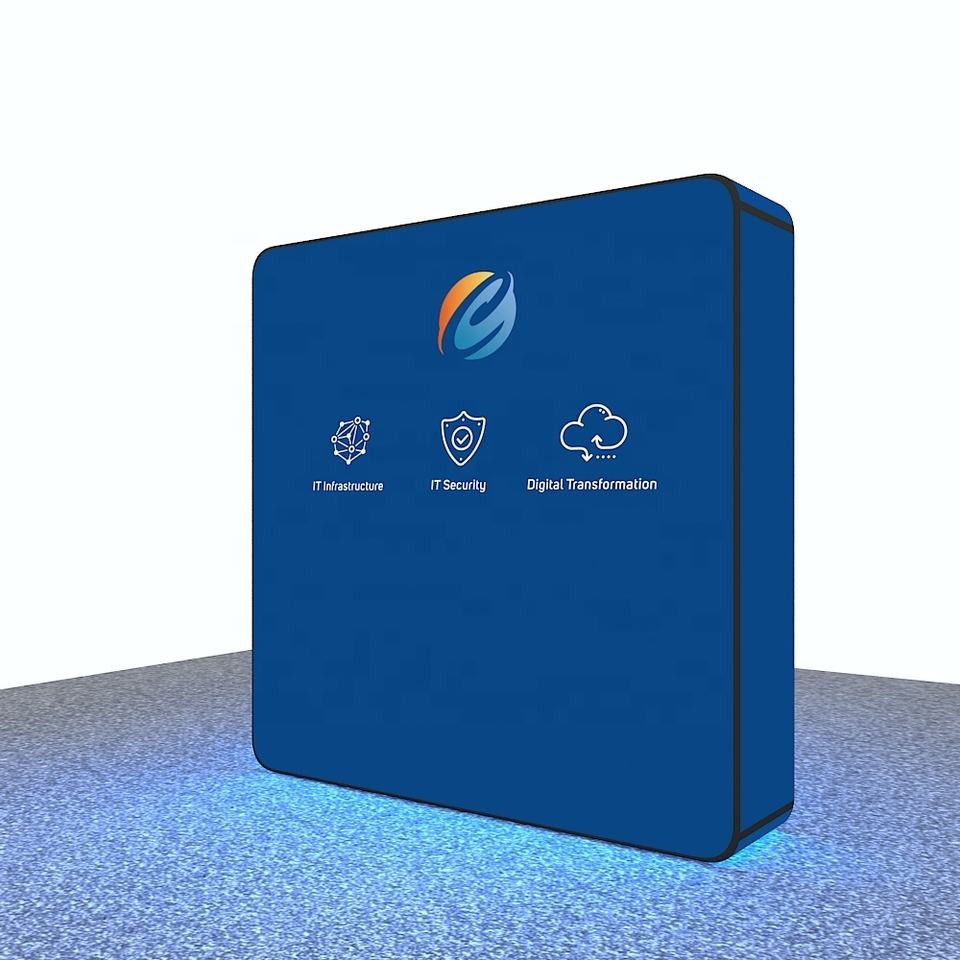 Ecofriendly 10x10 Feet Backlit Backdrop Portable Display Booth ...